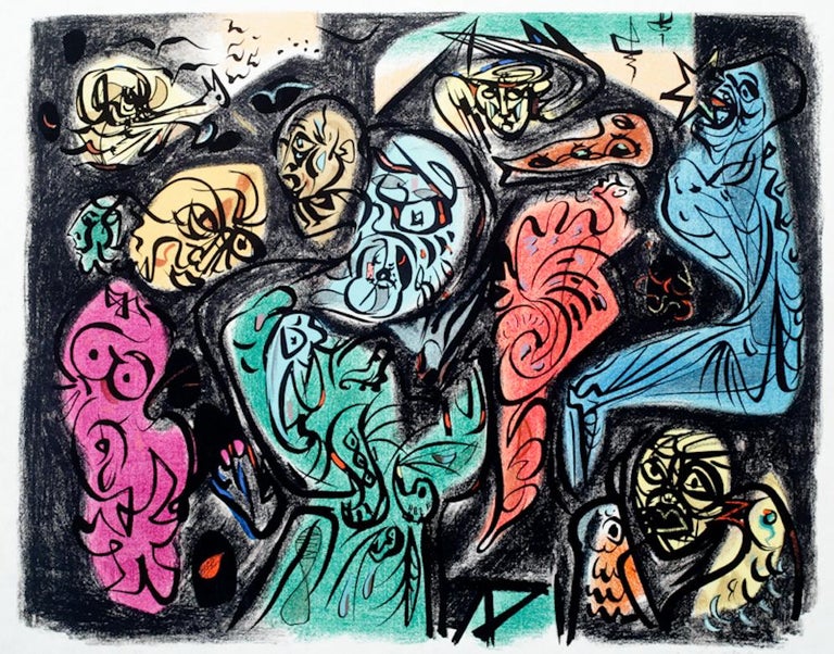 André Masson - Untitled, Hand-Signed, Limited Edition Etching and ...