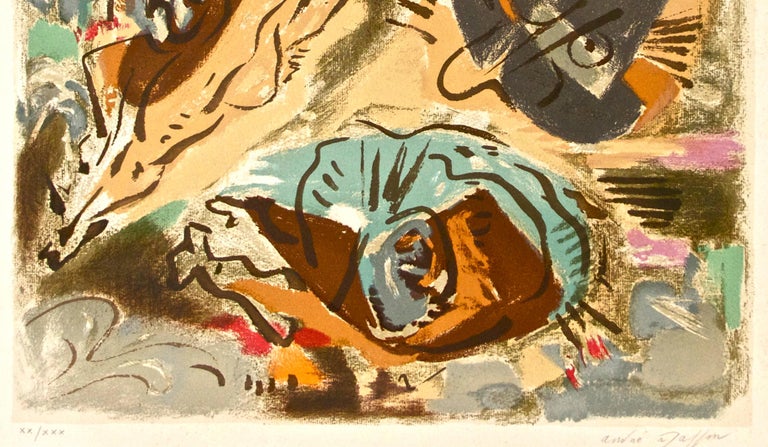 André Masson - Figures in Landscape For Sale at 1stDibs