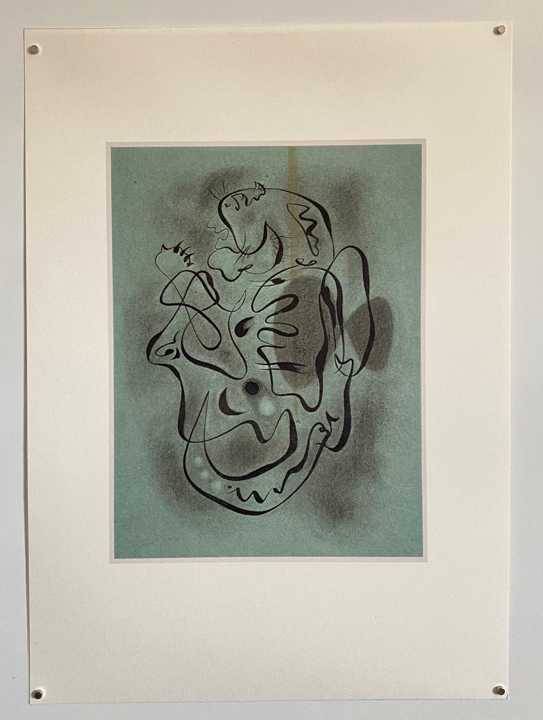 André Masson - French Abstract Surrealist Color Lithograph Andre Masson ...