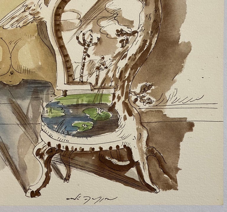 André Masson - French Abstract Surrealist Color Lithograph Andre Masson ...