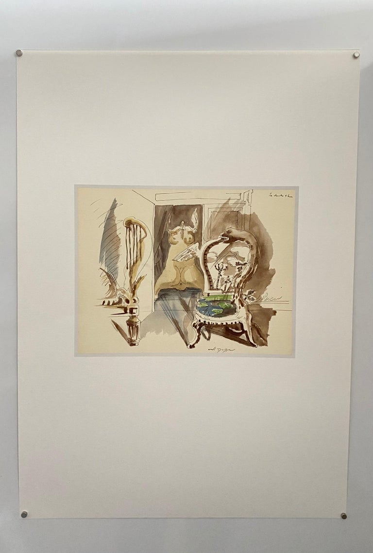 André Masson - French Abstract Surrealist Color Lithograph Andre Masson ...
