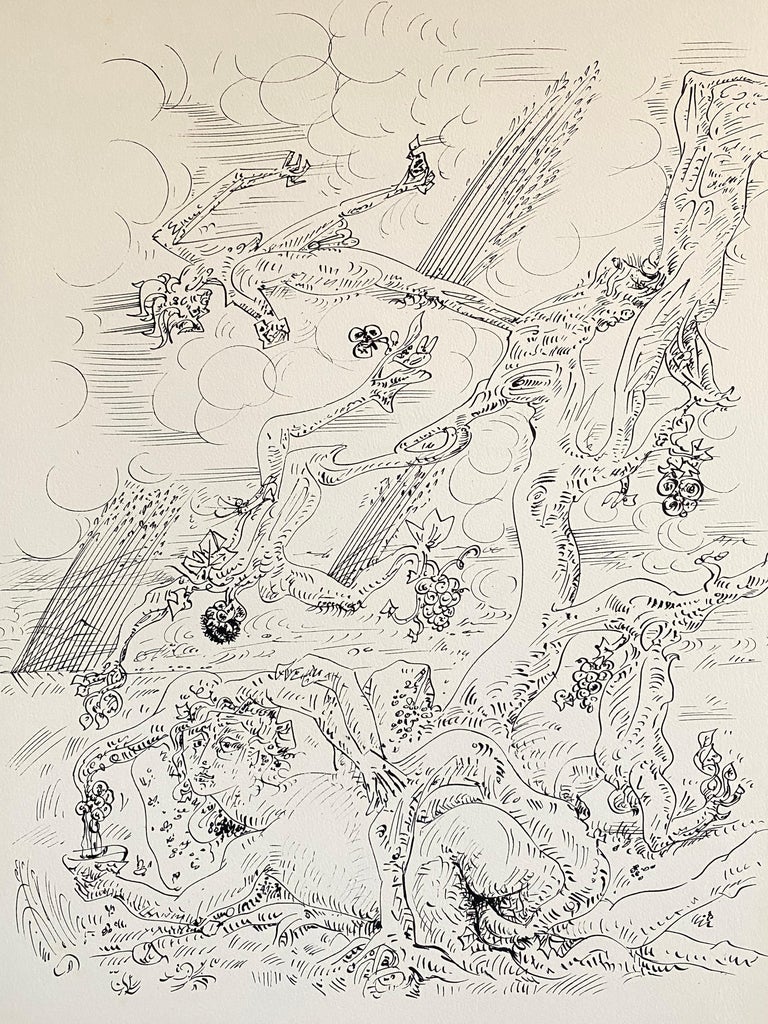 André Masson - French Abstract Surrealist Lithograph Andre Masson ...
