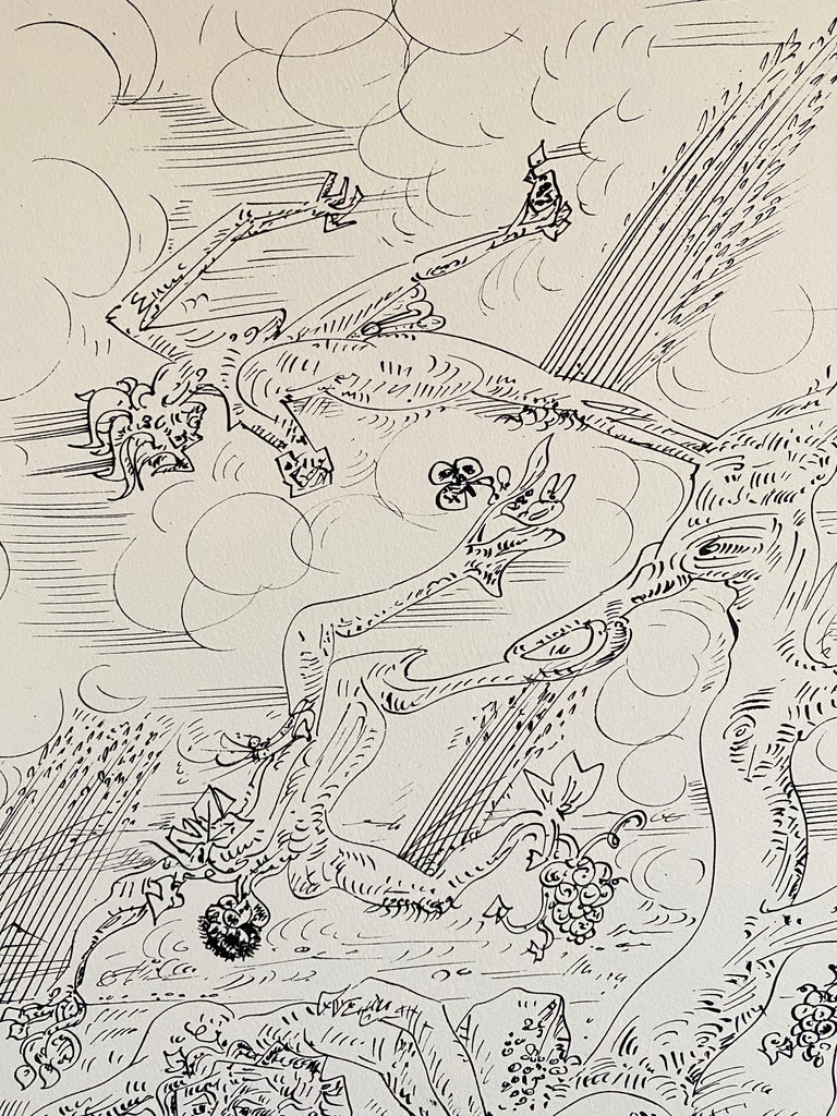 André Masson - French Abstract Surrealist Lithograph Andre Masson ...