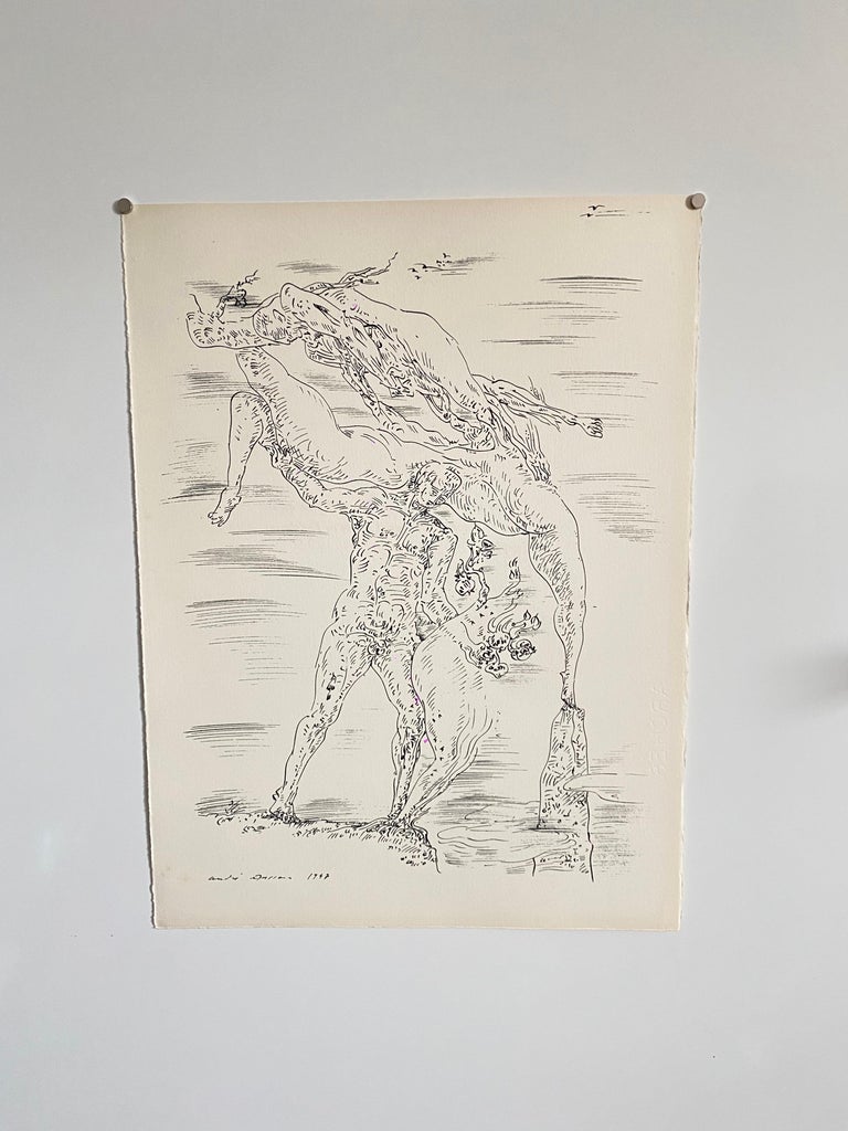 André Masson - French Abstract Surrealist Lithograph Andre Masson ...