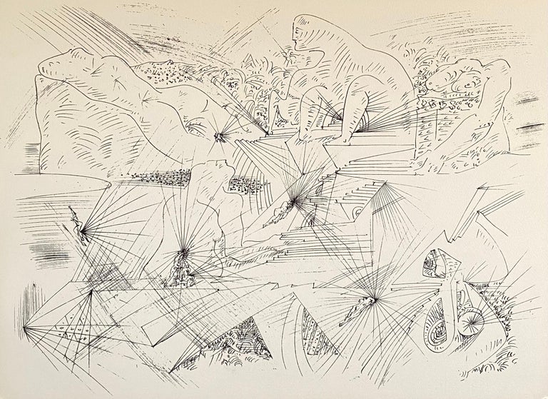 André Masson - French Abstract Surrealist Lithograph Andre Masson ...