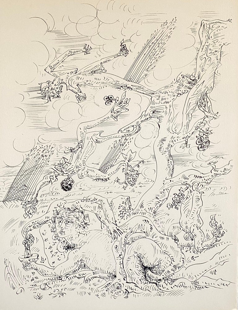 André Masson - French Abstract Surrealist Lithograph Andre Masson ...