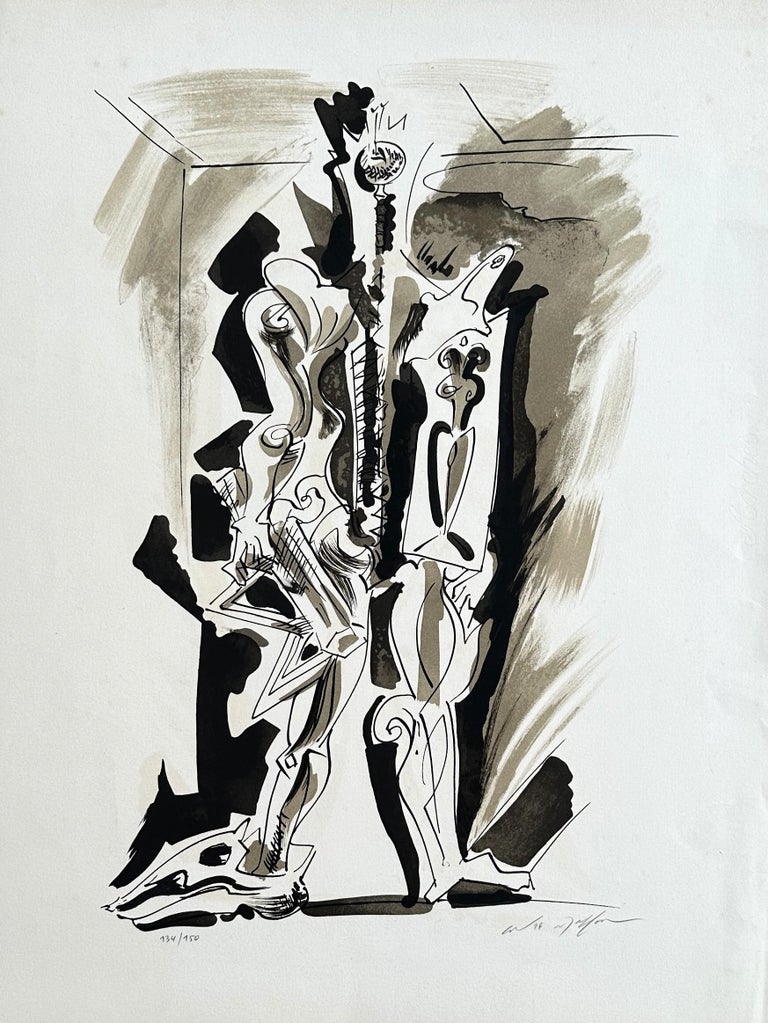 André Masson - Surrealist Figure - Original Lithograph Hand Signed and ...