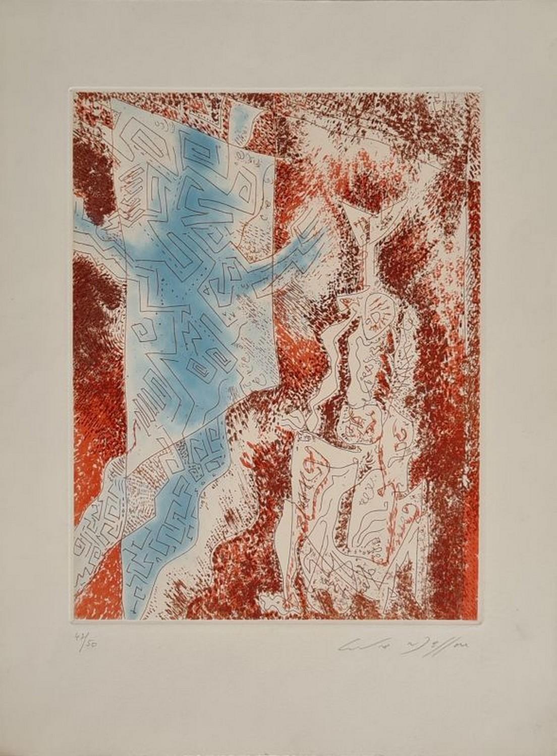 André Masson - Samson et Dalila des "Amants Célèbres" at 1stDibs