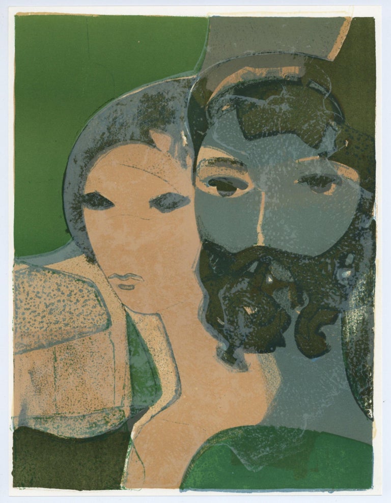 Andre Minaux - original lithograph For Sale at 1stDibs