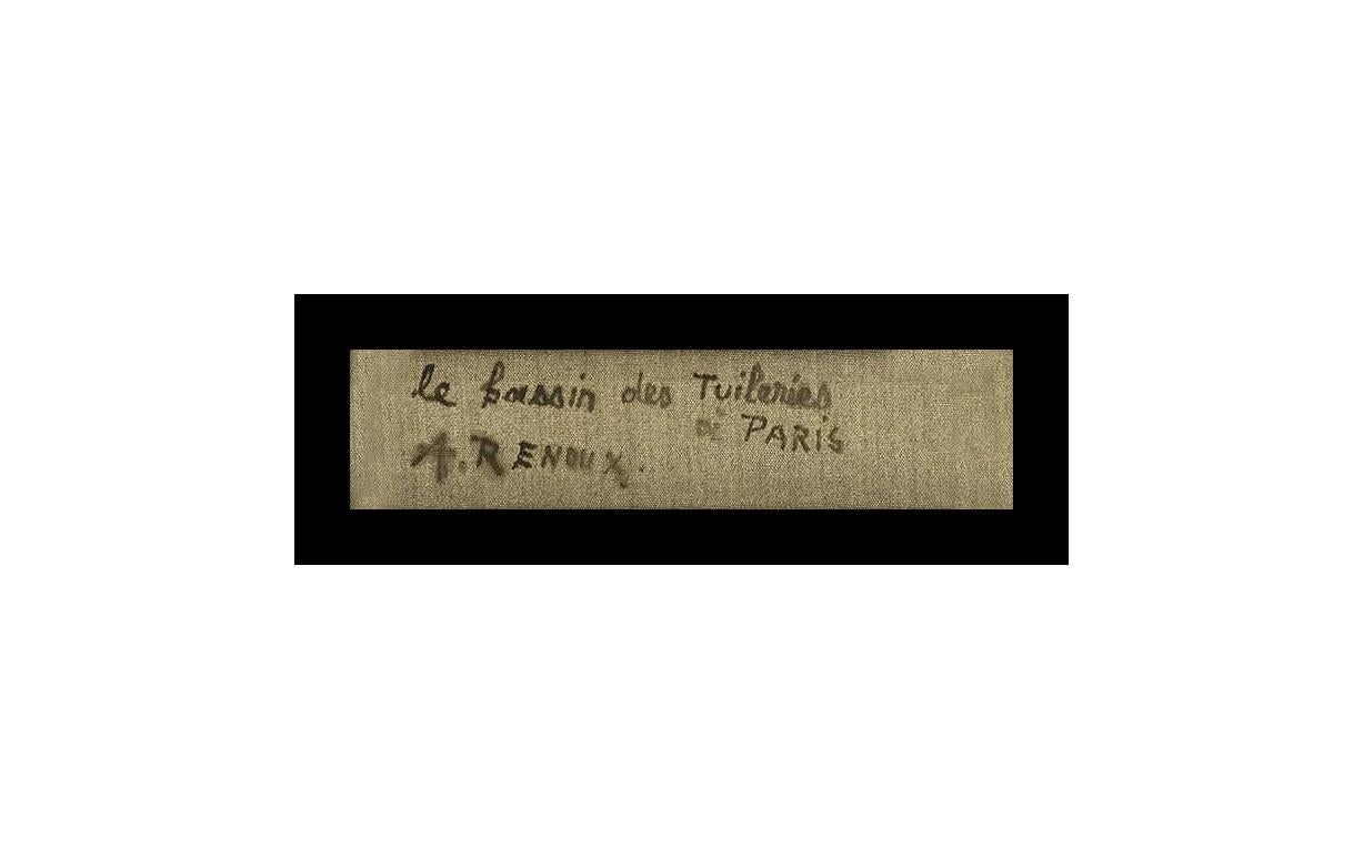 André Renoux - Andre Renoux Original Oil Painting On Canvas Paris ...