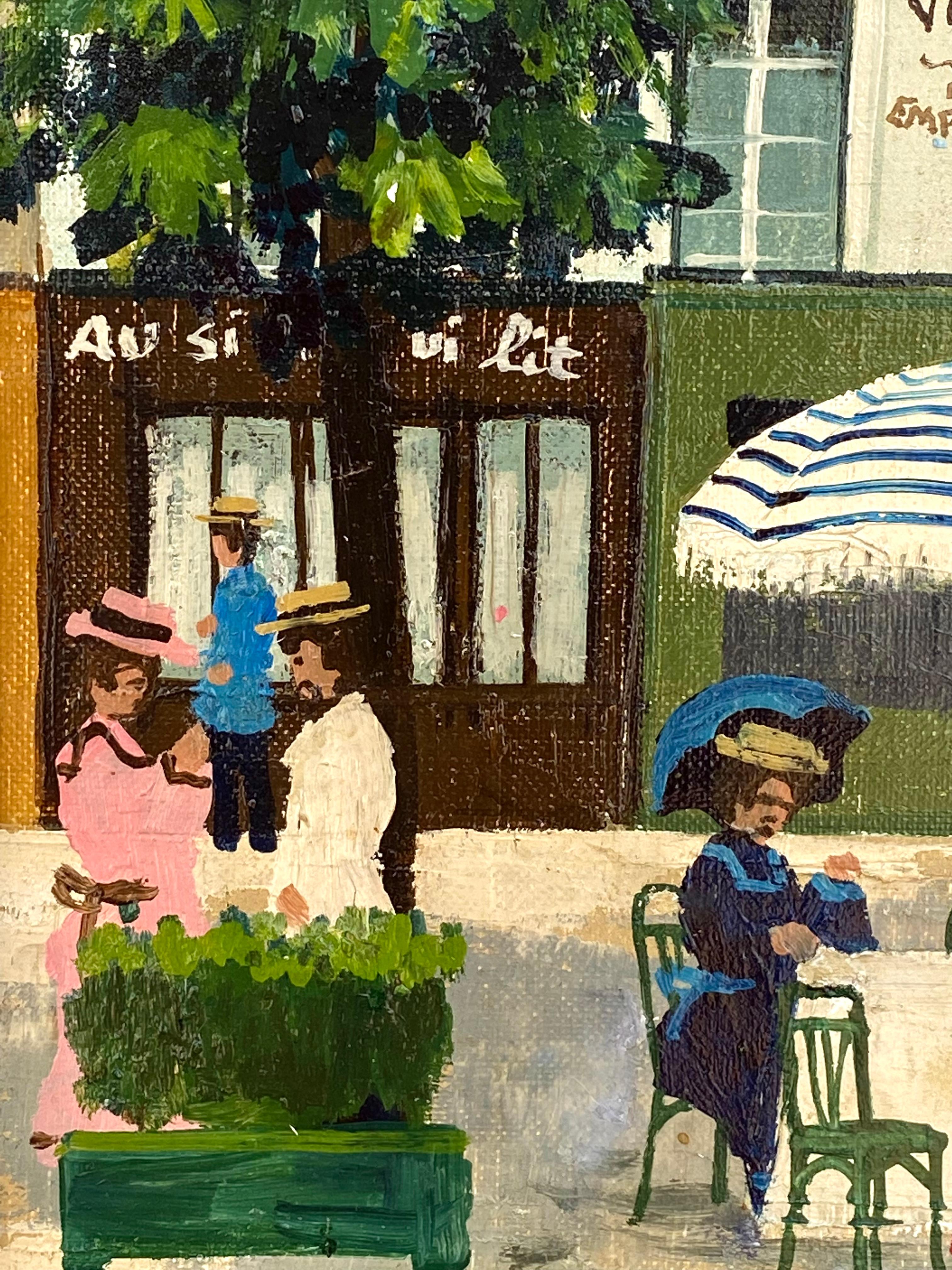 André Renoux - “Place du Tertre, Paris” For Sale at 1stDibs | andre ...