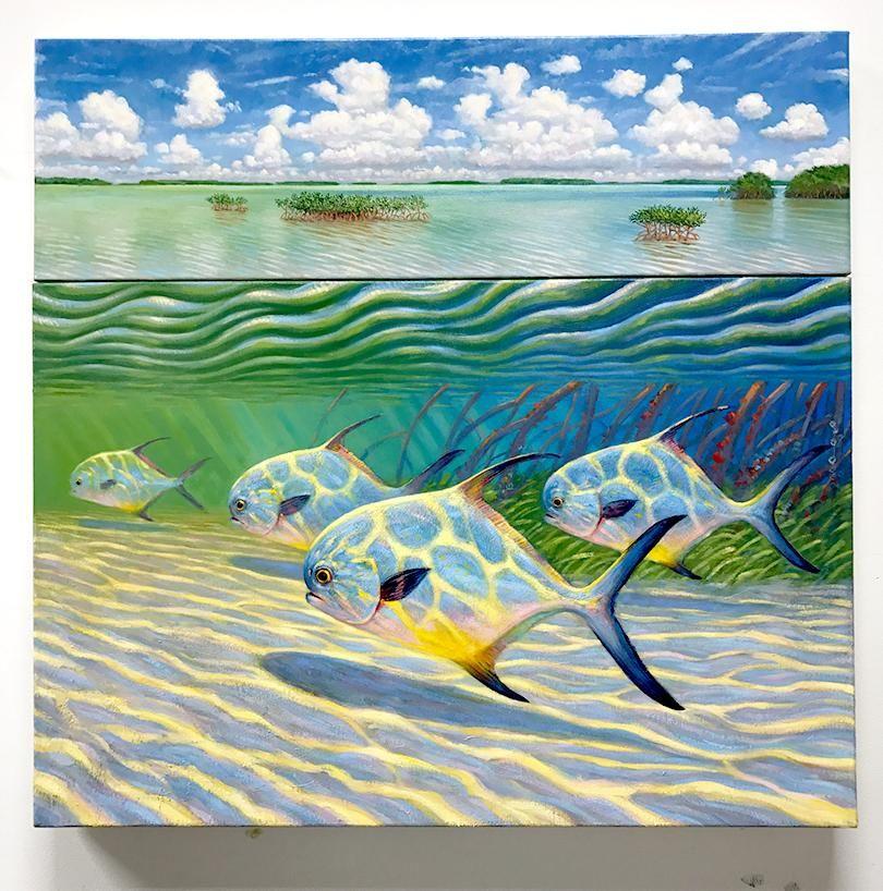 Mangrove Painting - 4 For Sale on 1stDibs