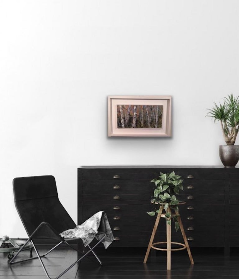 Andrea Bates - Birch Shapes, Andrea Bates, Original Woodland Landscape ...