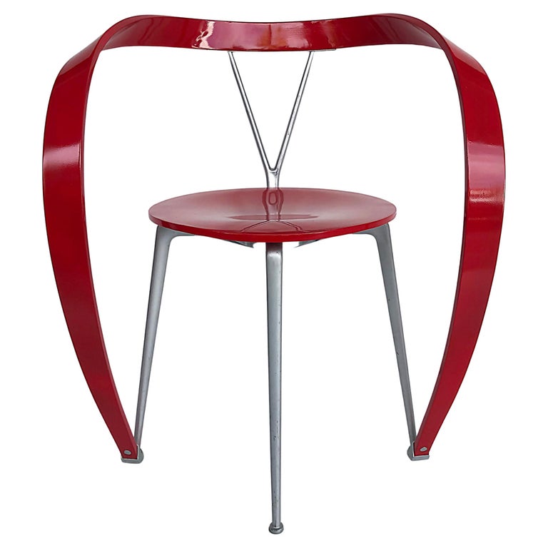 Andrea Branzi Postmodern Revers Chair for Cassina Italy, 1993 For Sale ...