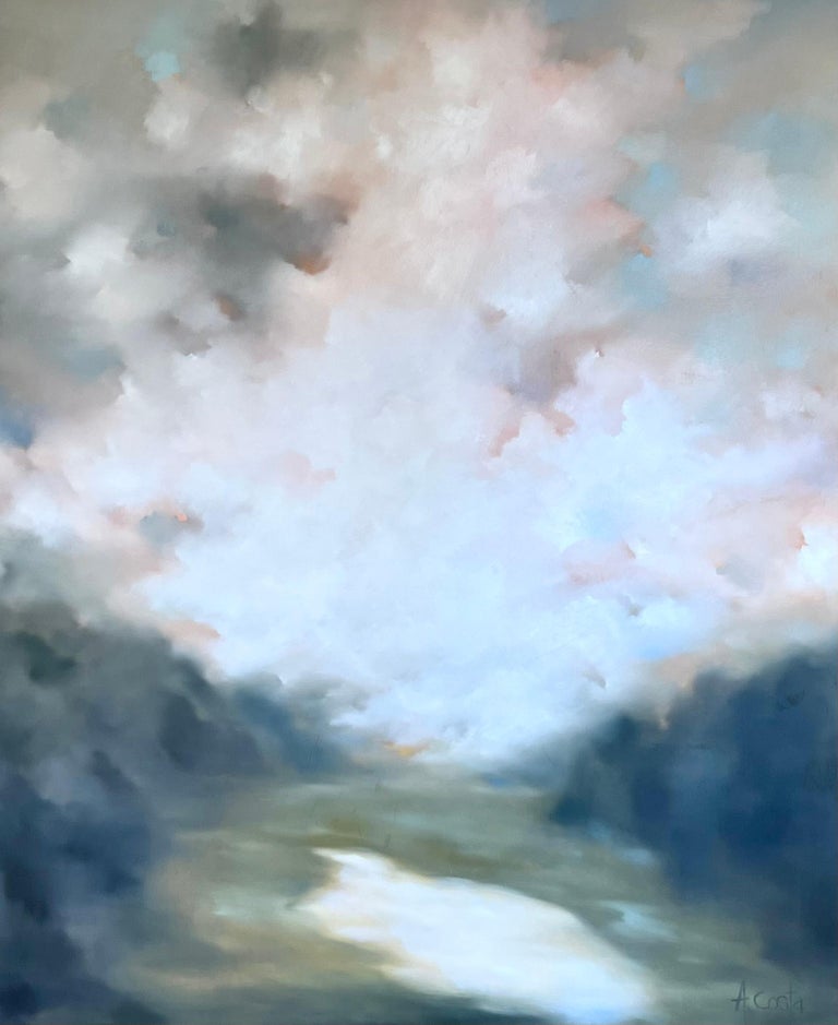 Andrea Costa - In Your Dreams by Andrea Costa, Large Impressionist ...