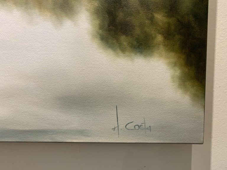 Andrea Costa - River Basin by Andrea Costa, Large Impressionist ...
