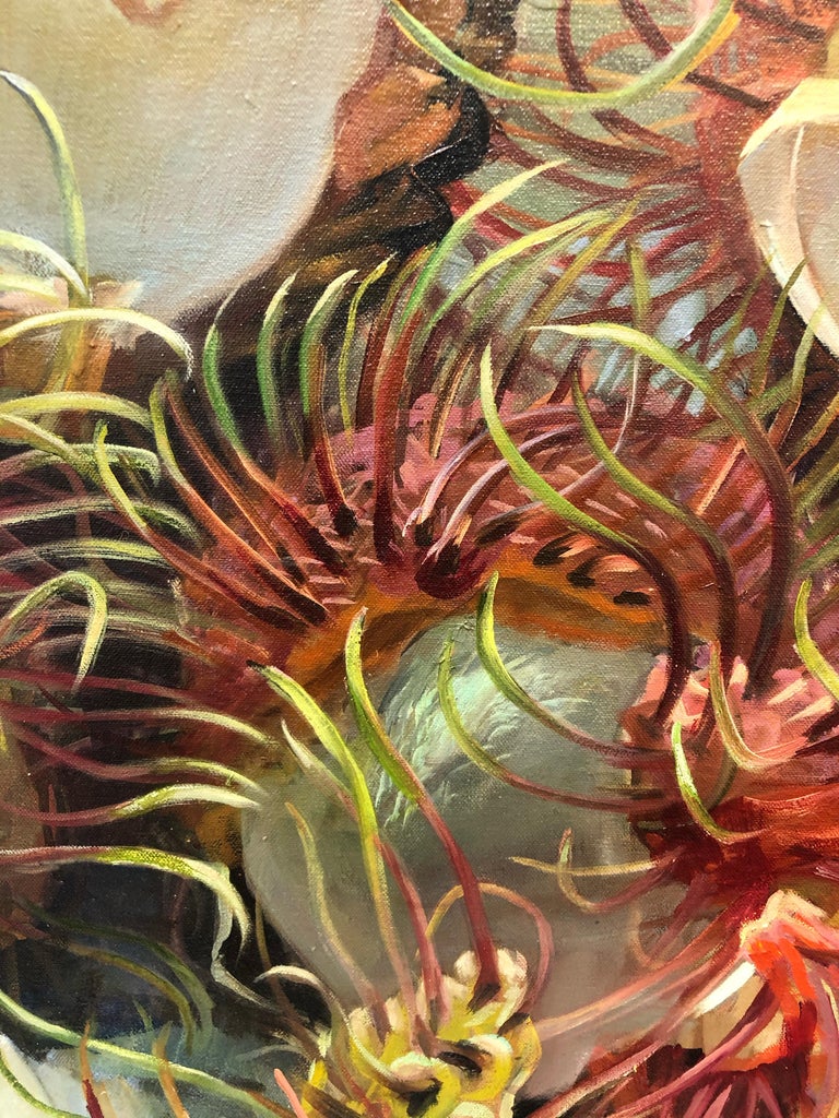 Andrea Kantrowitz - Irrational Exuberance, Horizontal Still Life Oil ...