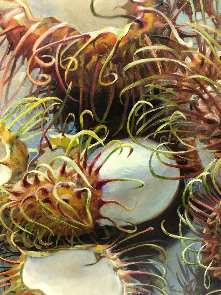 Andrea Kantrowitz - Irrational Exuberance, Horizontal Still Life Oil ...