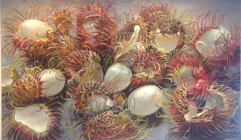 Andrea Kantrowitz - Irrational Exuberance, Horizontal Still Life Oil ...