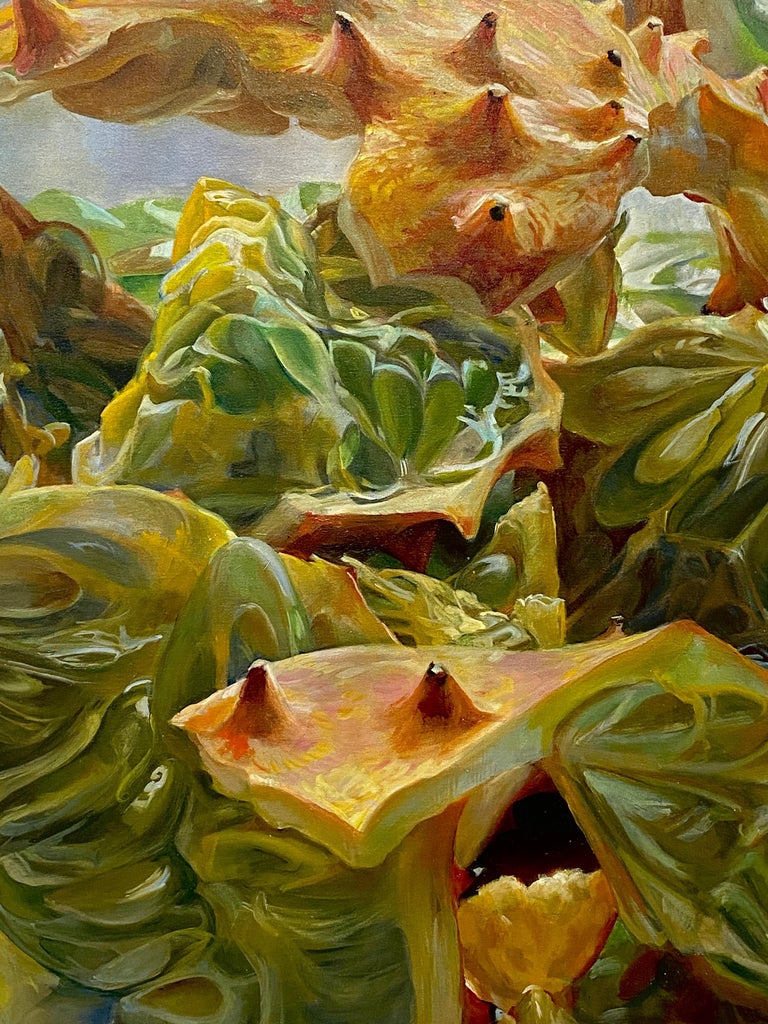 Andrea Kantrowitz - Myriad Ravines, Exotic Fruit Still Life Painting ...