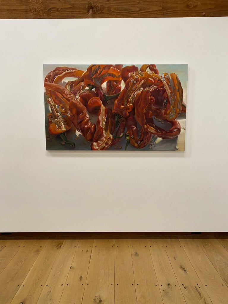 Andrea Kantrowitz - Oreithya, Food Pepper Vegetable Still Life, Bright ...