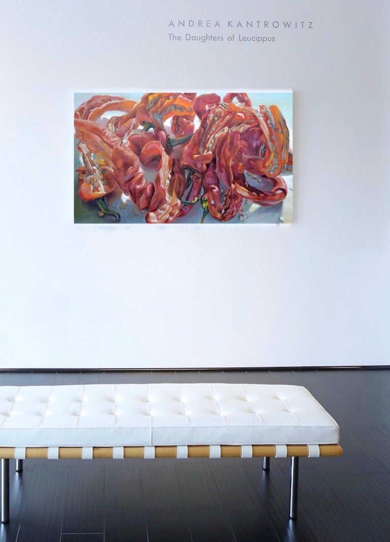 Andrea Kantrowitz - Oreithya, Large Horizontal Food Still Life Painting ...