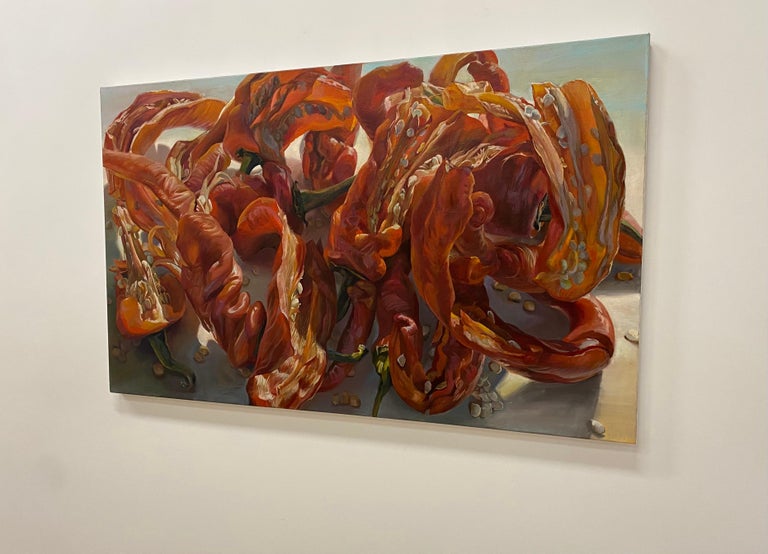 Andrea Kantrowitz - Oreithya, Food Pepper Vegetable Still Life, Bright ...