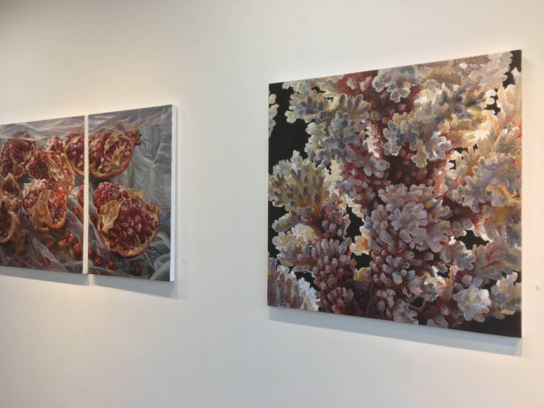 Andrea Kantrowitz - Verrucosa Sanguine, Coral Still Life Painting ...