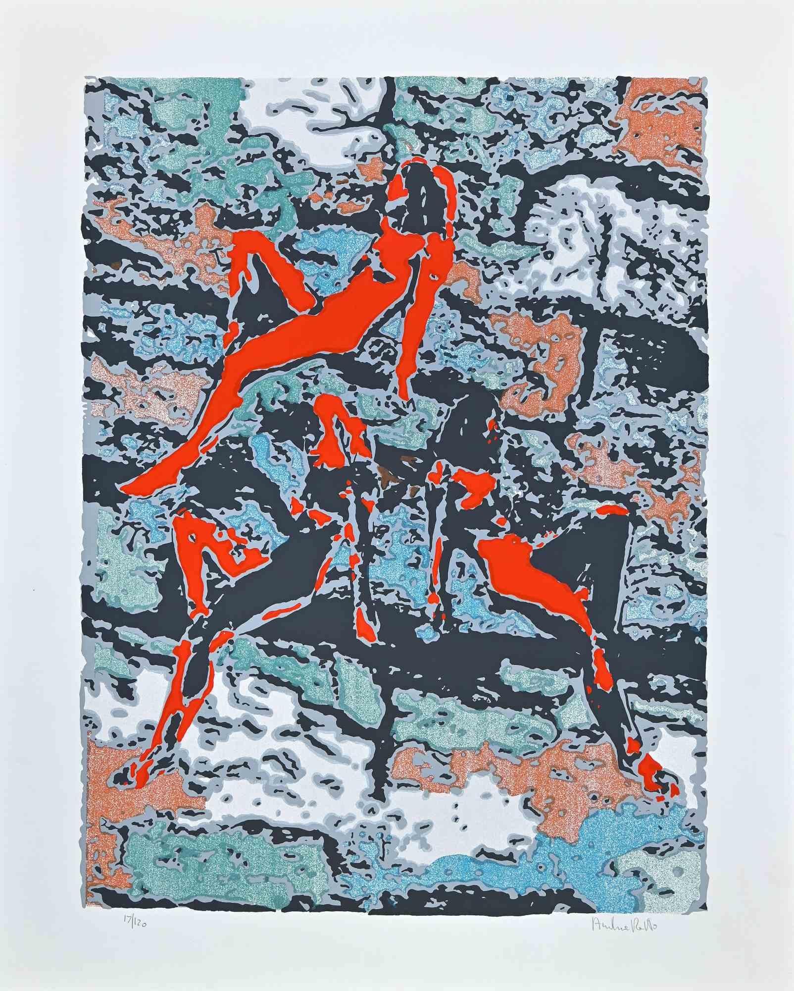 Andrea Ratto - Composition - Original Screen Print by Andrea Ratto ...