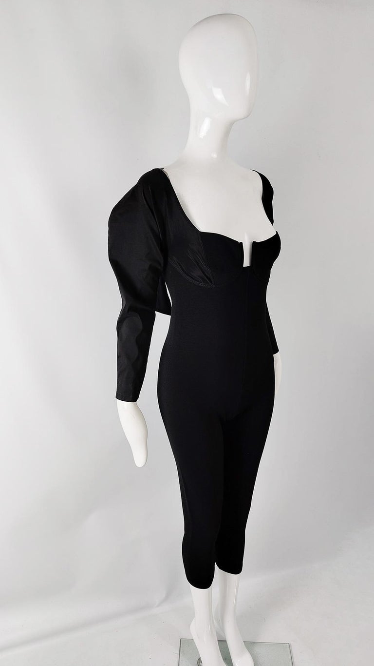 Andrea Templer Paris Sexy Vintage Structured Bust Bodycon and Taffeta ...