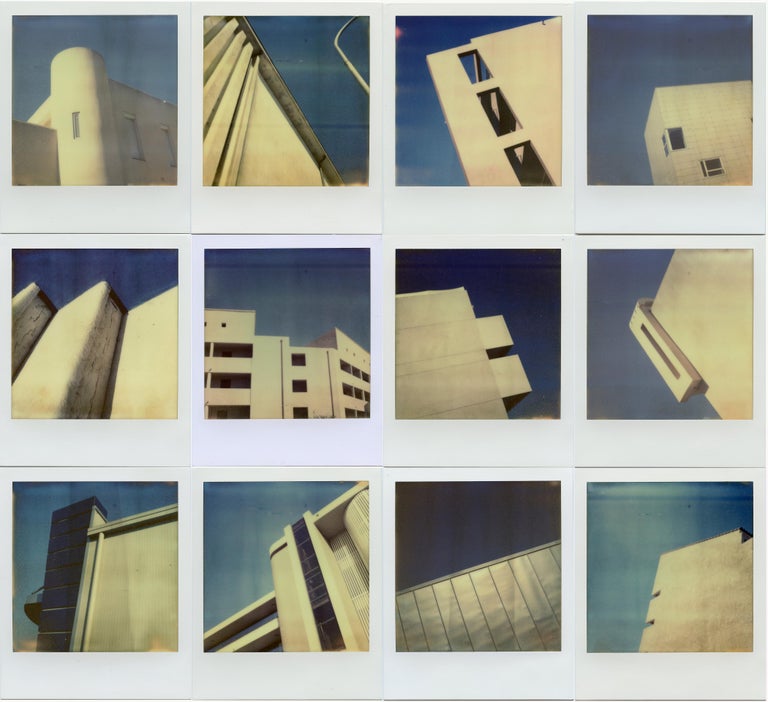 Andrea Tonellotto - Cold Composition, mosaic of Polaroid, Skyscapes ...