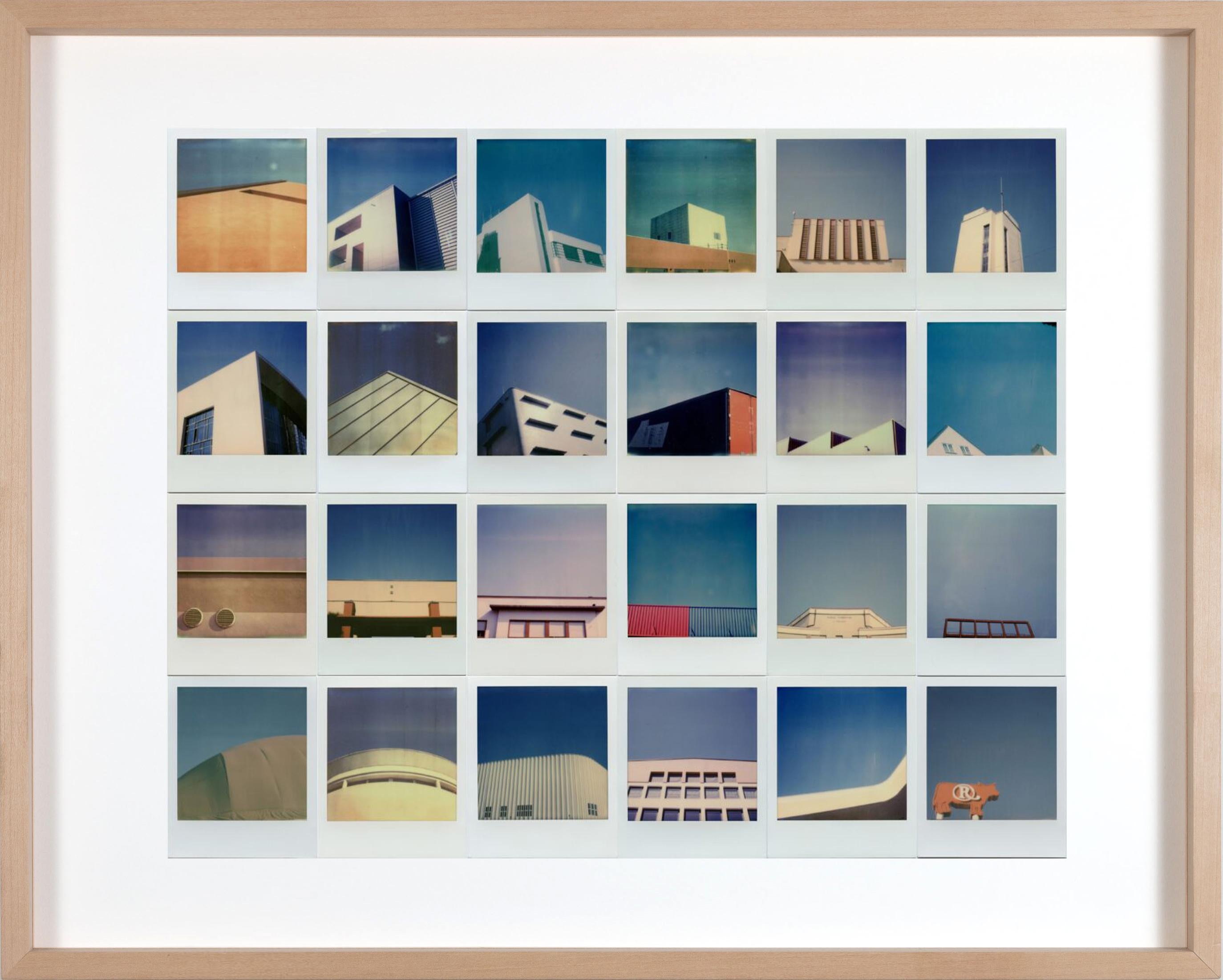 Andrea Tonellotto - Composition Building&Sky, mosaic of Polaroid ...