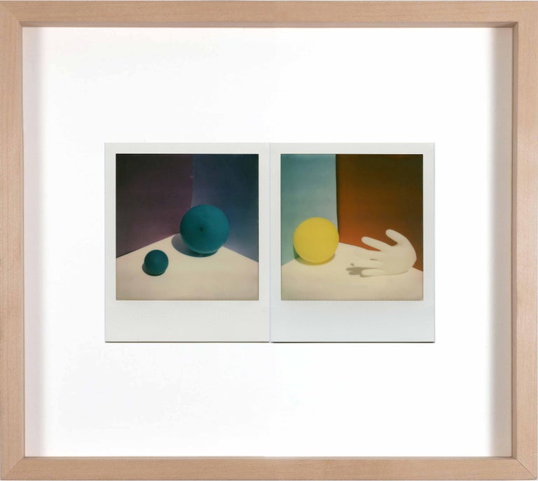 Andrea Tonellotto - Dittico Violarosso, mosaic of Polaroid, Still-life ...