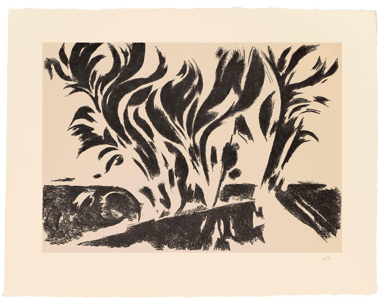 Andrew Dasburg - Trees in Ranchitos III — 1970s Taos Modernism For Sale ...