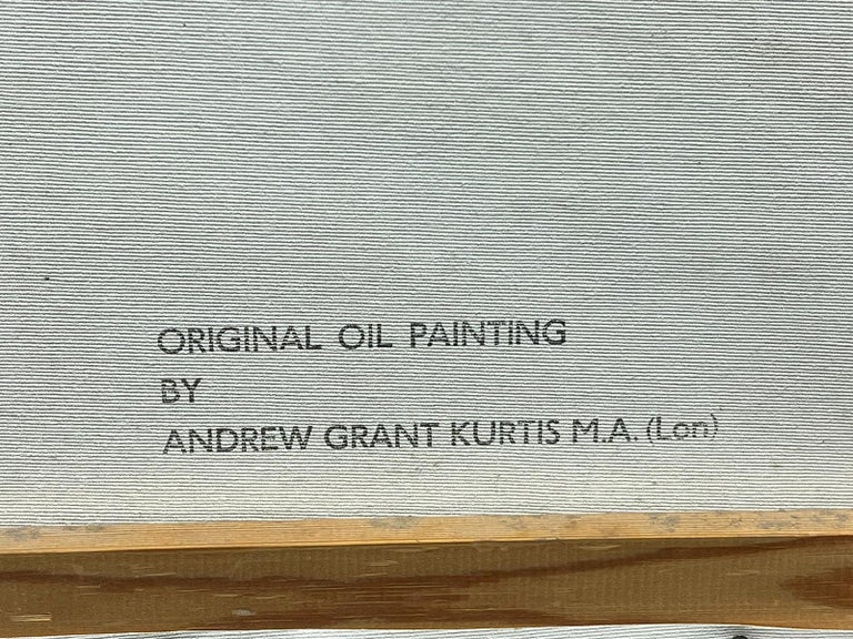 Andrew Grant Kurtis - Sunset Fishing Landscape Laying Nets Large ...