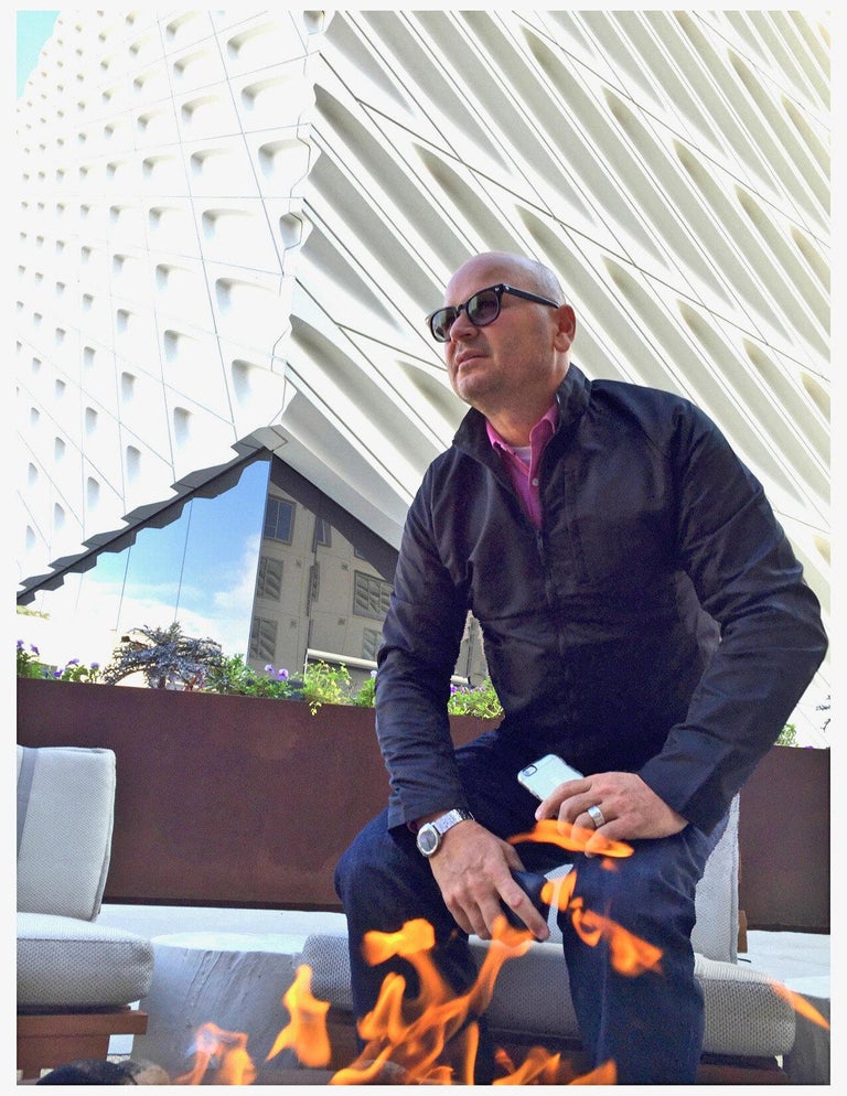 Andrew Mandolene, Pink Purge, Abstract Hard Edge Painting, 2020 For ...