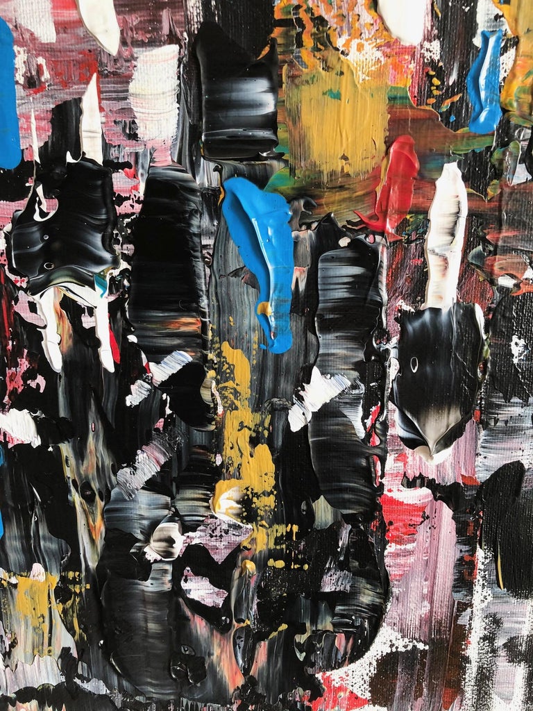 Andrew Plum Marrakech Souk Contemporary Abstract Painting, 2008 For ...
