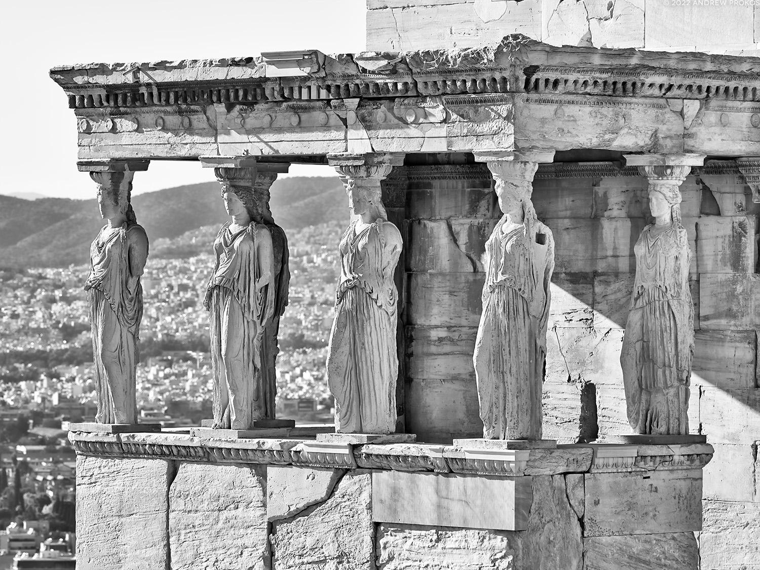 Andrew Prokos - Maidens Porch Acropolis. Athens Greece. Photography by ...