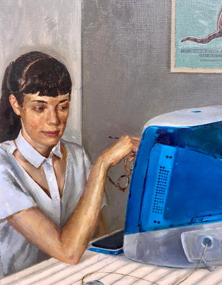 Andrew S. Conklin - Interior with iMac and Venetian Chandelier, Single ...