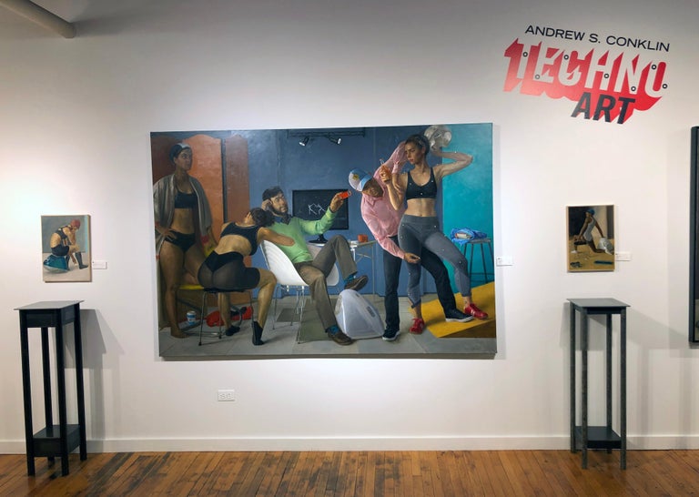 Andrew S. Conklin - Motion Capture Studio 9, Scene Depicting Female ...