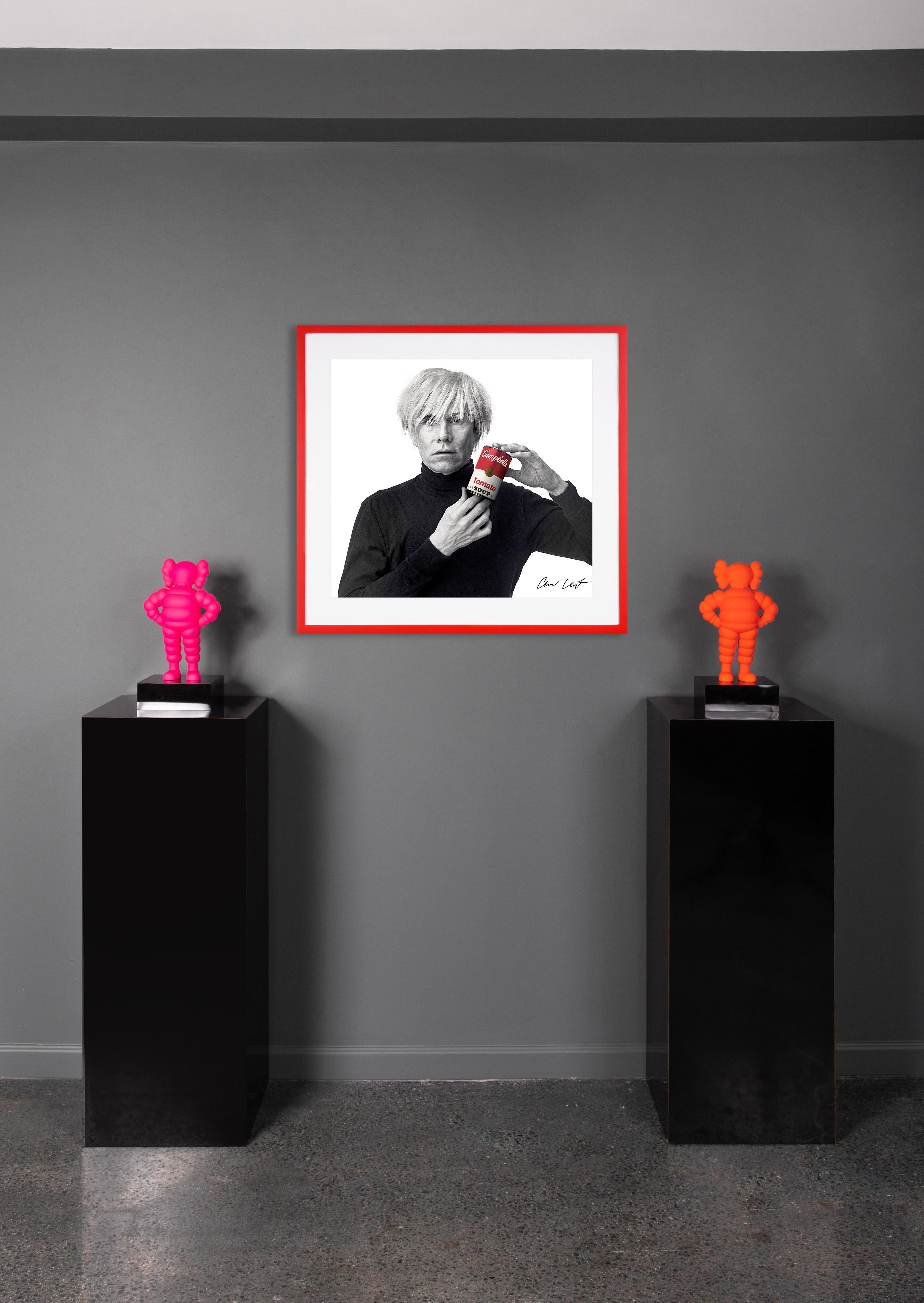 Andrew Unangst - Andrew Unangst, Archival Small 'Andy Warhol with Red ...