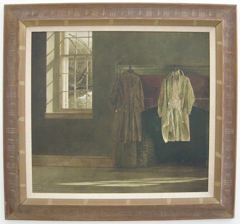 Andrew Wyeth - "The Quaker," Andrew Wyeth Interior Clothing Still Life ...
