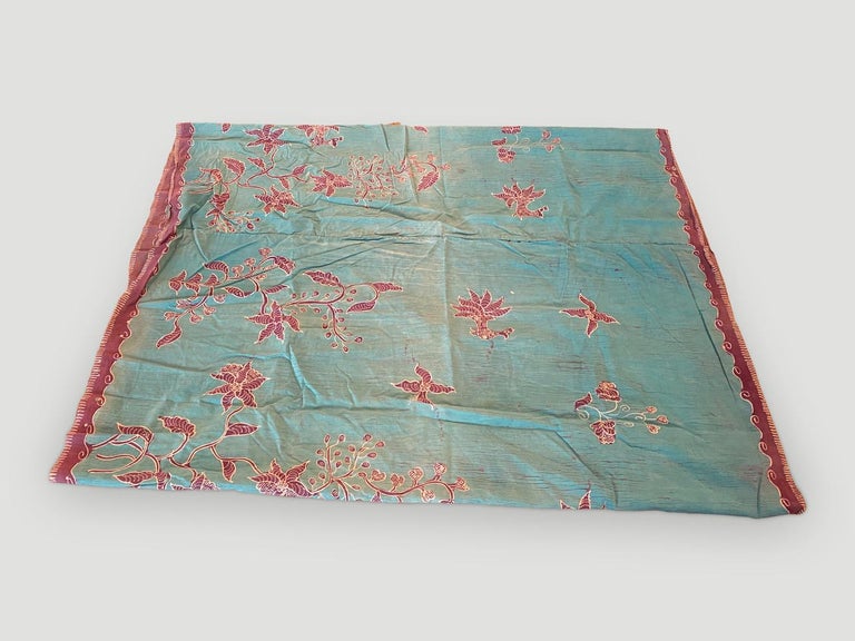 Andrianna Shamaris Antique Balinese Ceremonial Sarong For Sale at 1stDibs