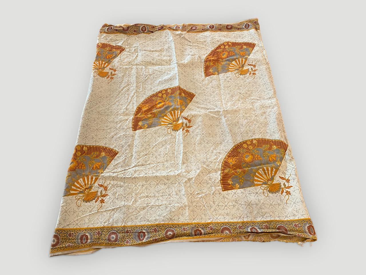 Andrianna Shamaris Antique Balinese Ceremonial Sarong For Sale at 1stDibs