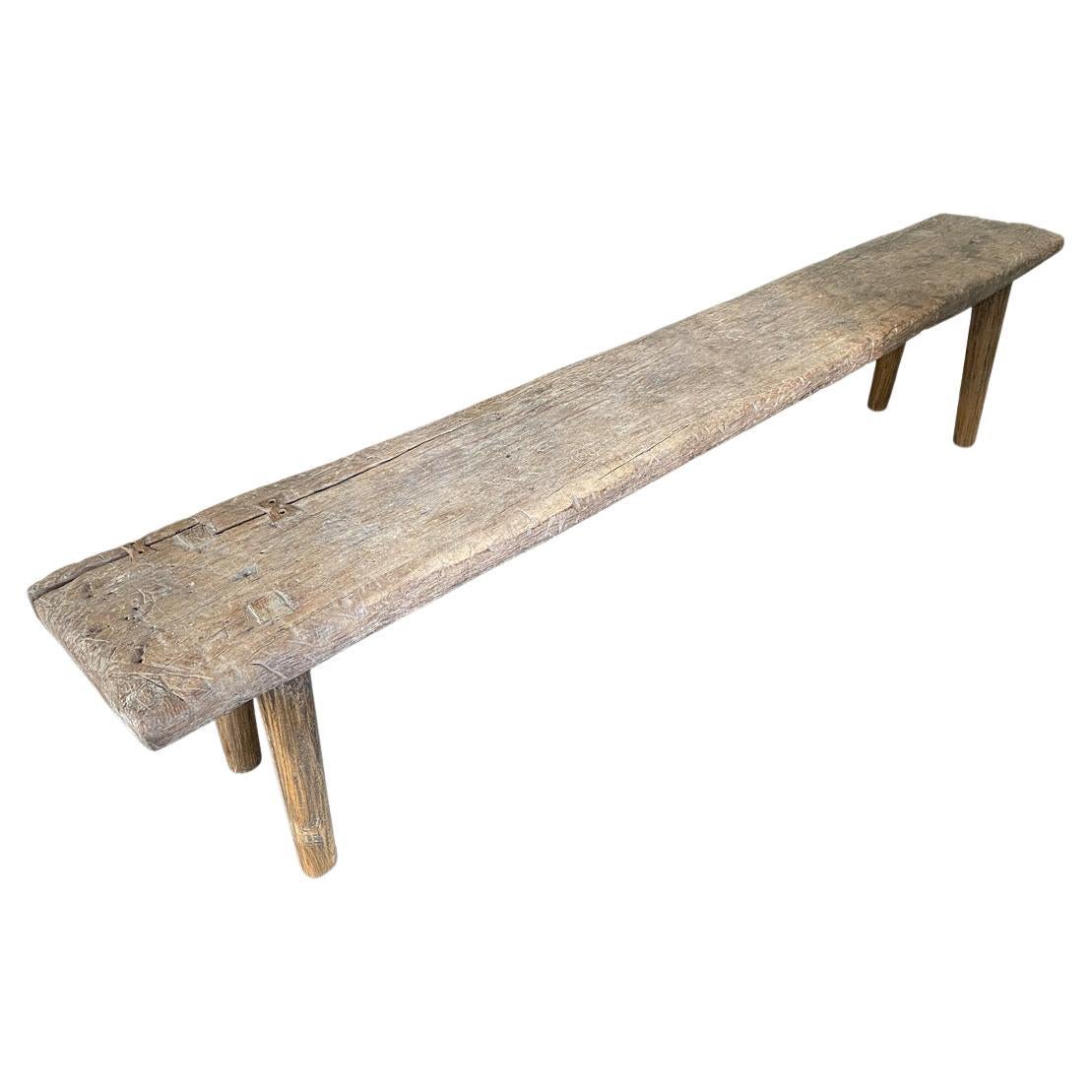 Antique Mexican Bench at 1stDibs