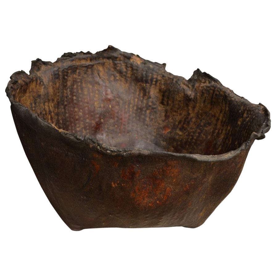 Andrianna Shamaris Buffalo Hide Container at 1stDibs