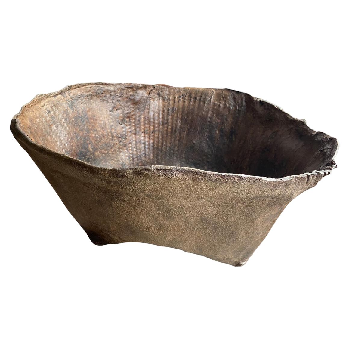 Andrianna Shamaris Buffalo Hide Container at 1stDibs