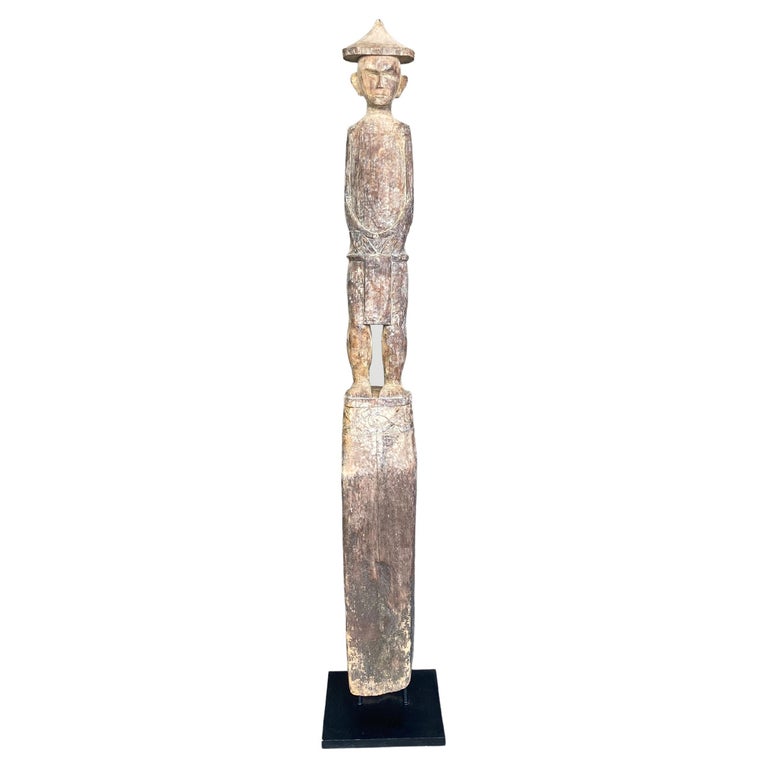 Andrianna Shamaris Impressive Antique Statue from Borneo For Sale at ...