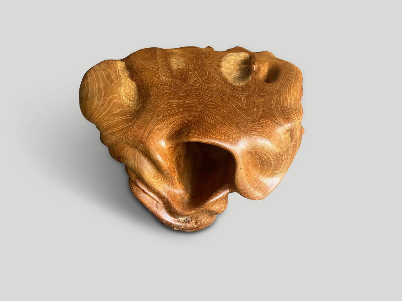 Andrianna Shamaris Impressive Rare Sculptural Coffee Table For Sale at ...