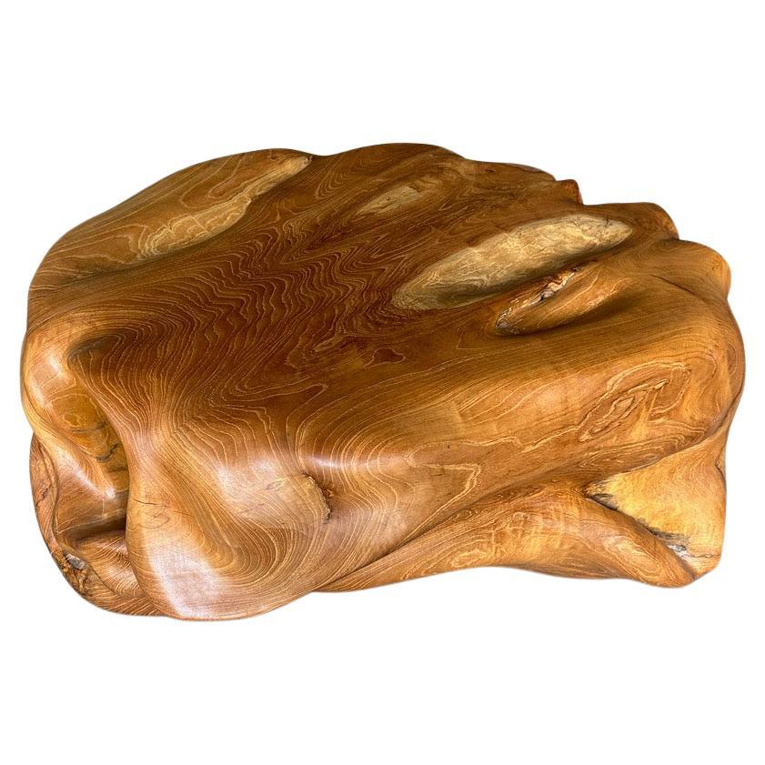 Andrianna Shamaris Impressive Rare Sculptural Coffee Table For Sale at ...